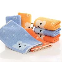 China Hotel and Traveling Necessity Bamboo Fiber Towel with Adorable Cartoon Animal Design for sale
