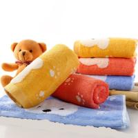 China Hotel and Traveling Necessity Bamboo Fiber Towel with Adorable Cartoon Animal Design for sale