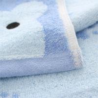 China Hotel and Traveling Necessity Bamboo Fiber Towel with Adorable Cartoon Animal Design for sale