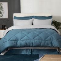 China Flower Printed Luxury Bedding Set for Queen Size Bed 7 Pieces Duvet Cover Set for sale