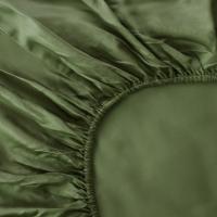 China 100% Bamboo Fiber Solid Color Customized Bedding Set Bedsheets Set Popular Choice for sale
