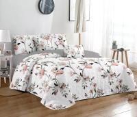 China Customized Homeuse Bedroom Quilt Bedding Set with Ultrasonic Stitching Technology for sale