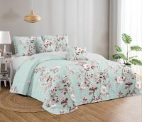 China Customized Homeuse Bedroom Quilt Bedding Set with Ultrasonic Stitching Technology for sale