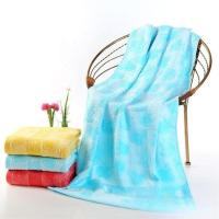 China Custom Colored Bamboo Fiber Bath Towel for Adult Men and Women Sustainable Choice for sale
