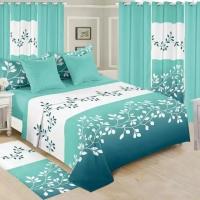 China Fashion Red Wedding Flower 13pcs Bedding Set with Customized Size and Matching Curtains for sale