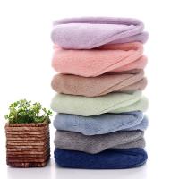 China Logo Customizable Hair Cap Absorbent and Multi-Color Coral Fleece for Women's Showers for sale