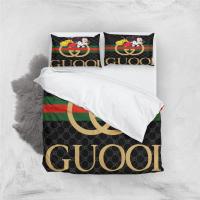 China Hotel Style Bedding Set Luxury King Size 100% Polyester 3D Printed Comforter Covers for sale