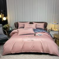 China Geometric Lyocell 100% Tencel Bedding Set with Stripe Design Duvet Cover Set Customized for sale