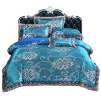 China 4pcs Colorful Microfiber Printed Queen Bedding Sets for Hotel Luxury and Comfort for sale
