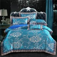 China 4pcs Colorful Microfiber Printed Queen Bedding Sets for Hotel Luxury and Comfort for sale