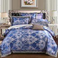 China 4pcs Colorful Microfiber Printed Queen Bedding Sets for Hotel Luxury and Comfort for sale