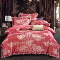 China 4pcs Colorful Microfiber Printed Queen Bedding Sets for Hotel Luxury and Comfort for sale