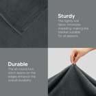 China Soft Microfiber Grey Fleece Blanket 300GSM King Size 90x102 Inches by Utopia Bedding for sale