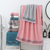 China High absorbing Customized 100% cotton bath towel for Home and Hotel in square shape for sale