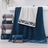 China High absorbing Customized 100% cotton bath towel for Home and Hotel in square shape for sale