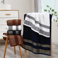 China End 100% Cotton Bath Towel Set Custom Logo Hotel Pool Travel Solid Color Perfect Gift for sale
