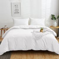 China Air-Permeable King Size Hotel Bedding Set in White for a Luxurious Sleep Experience for sale