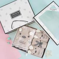 China Custom Logo Quick Dry 4 Piece Bath Towel Set Soft Touch Hand and Face Print Luxury Towel Set for All Ages for sale