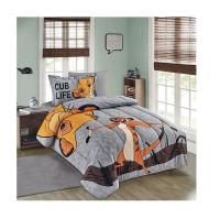 China Home 4PCS Set Cute Cartoon Printed Kids Duvet Cover Set 100% Cotton Comforter Bedding for sale