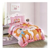 China Home 4PCS Set Cute Cartoon Printed Kids Duvet Cover Set 100% Cotton Comforter Bedding for sale
