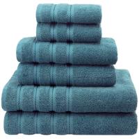 China Transform Your Bathroom Shower with Our Dobby Border 100% Cotton Towel Set All-Season for sale
