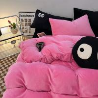 China Thickened And Warm 4Pcs Set of High Weight Milk Velvet for Autumn And Winter Bedding for sale