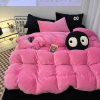 China Thickened And Warm 4Pcs Set of High Weight Milk Velvet for Autumn And Winter Bedding for sale