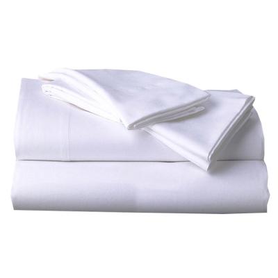 China Custom Duvet Cover and Sheet White 100% Cotton Bedding Set for Luxury Hotel Comfort for sale