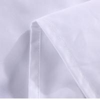 China Custom Duvet Cover and Sheet White 100% Cotton Bedding Set for Luxury Hotel Comfort for sale