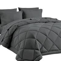 China Soft and Eco-friendly Home Bedding Sustainable 3 Pieces Microfiber Duvet Bedding Set for sale