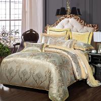China 3 4Pcs European Style Embroidery Satin Bedding Set Cotton Sheet Pillow Case Duvet Cover for sale