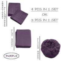 China Polyester Filling Supple Bed Sheet Set for Twin Queen King Size Bedding Collections for sale