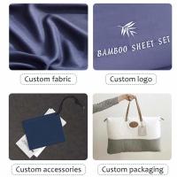 China 4-piece Nondisposable Plain Dyed Bamboo Lyocell Bedding Set with Solid Color Print for sale