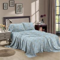 China 100% Polyester Multi Size Custom Printed Sheet Set for Queen Size and King Fitted Sheet for sale
