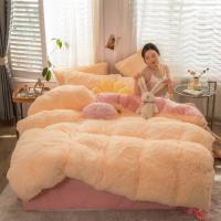 China Customized 100% Polyester Autumn and Winter Mink Velvet 4-Piece Set for Cozy Bedding for sale
