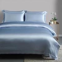 China Silk Bedding Set Queen Size Satin Sheets 4 Sheets Set Bed Cover for Home Hotel Luxury for sale