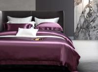 China Silk Bedding Set Queen Size Satin Sheets 4 Sheets Set Bed Cover for Home Hotel Luxury for sale