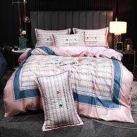 China 2023 Duvet Sets Washed Silk Bedding with Customized Designs and Sustainable Materials for sale