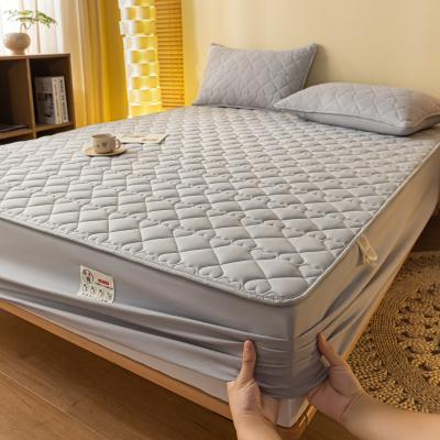 China Fitted Bed Sheet Mattress Protector for Twin Full King Queen Size Customized Design for sale