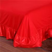 China Bedding Set Luxury Wedding 100% Cotton 200TC Bed Sheet Quilt Bedding Anti-Pull Set for sale