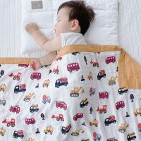 China Pattern Style Baby Bamboo Cotton Gauze Bath Newborn Quilt Set for Class A Cot Bedding for sale