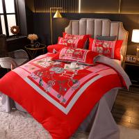 China Custom Design Breathable Polyester Fiber Luxury Single Bed Sheet Set For Baby Luxury for sale