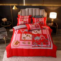 China Custom Design Breathable Polyester Fiber Luxury Single Bed Sheet Set For Baby Luxury for sale