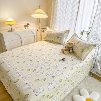 China All Seasons Washed Cotton Printed Sheets Sabanas De Algodon for Age Group All 1-1.5kg for sale