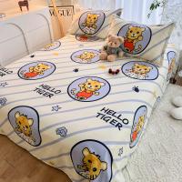 China All Seasons Washed Cotton Printed Sheets Sabanas De Algodon for Age Group All 1-1.5kg for sale