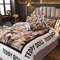China Cartoon Style 2023 Baby Bedsheets Bedding Set for Kids made of 100% Polyester Fabric for sale