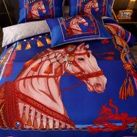 China Home Luxury Bedding Set with Matching Curtains and Customizable Duvet Cover for sale