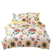 China Customized Size Cartoon Cotton-Pure 4 Piece Bed Set for Children in Student Dormitory for sale