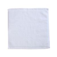 China ALL Age Group Rectangle 100% Cotton White Small Square Face Towel for Luxury Hotel for sale
