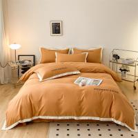 China Customized Luxury Cotton Printed Comforter Duvet Cover 4pcs Bedding Set for All-Season for sale